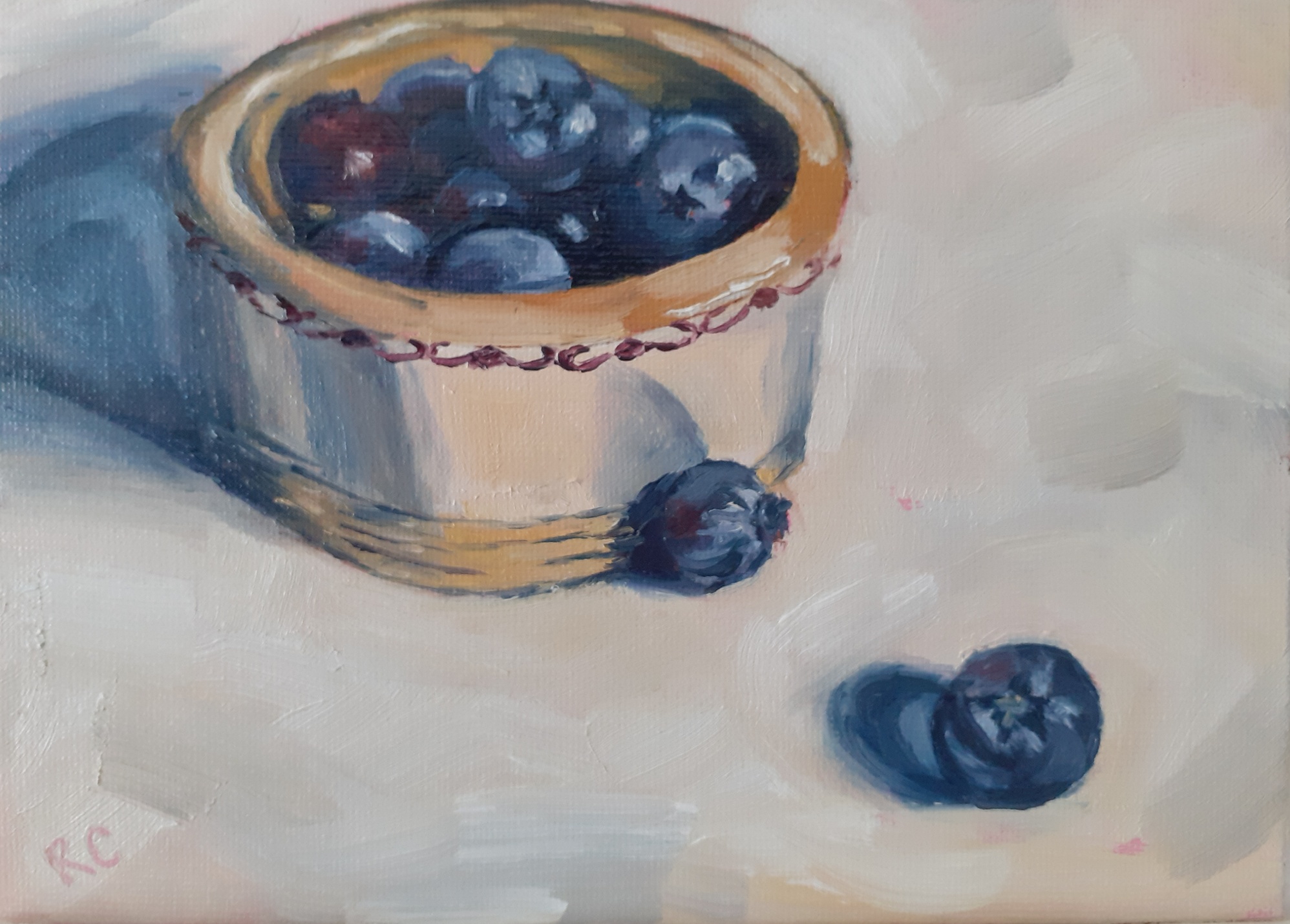 Blueberries – Robyn Carson Artist